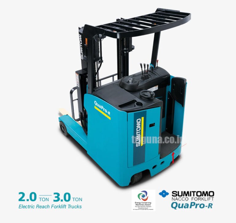 Jual Reach Truck 2.5 ton Sumitomo 8FBR25 XII - Pusat Forklift Indonesia